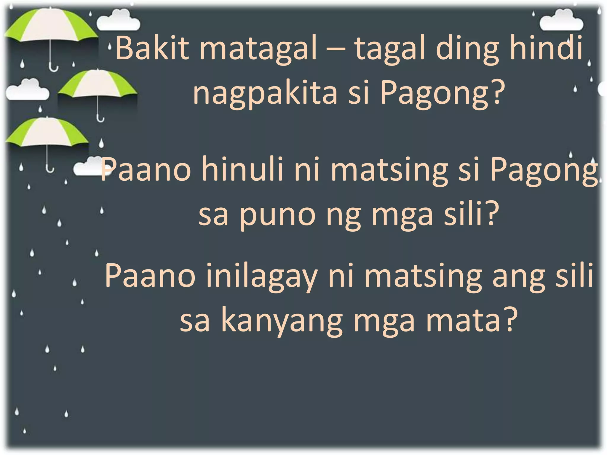 Pagsagot sa Tanong na Bakit at Paano | PPTX