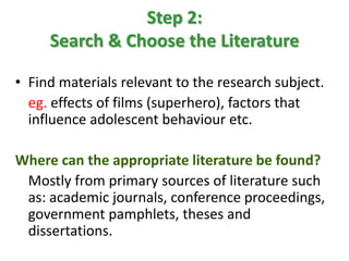 Literature Review | PDF