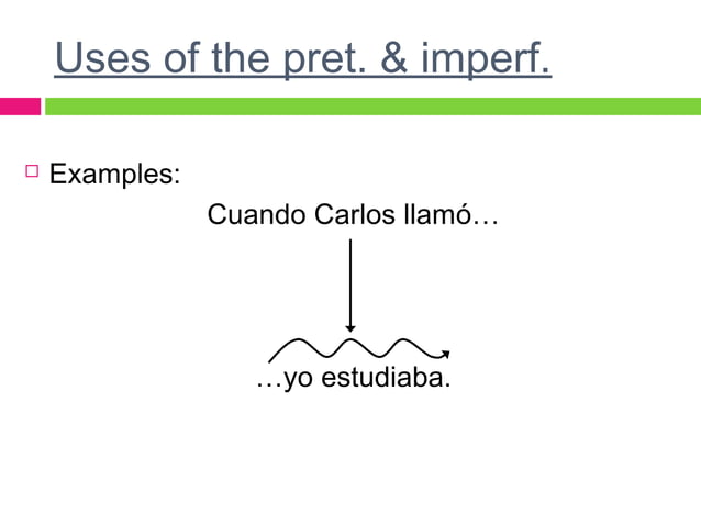 Spanish 3 Notes on Preterite vs. Imperfect | PPT