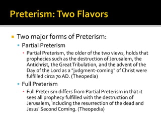 Preterism | PPTX