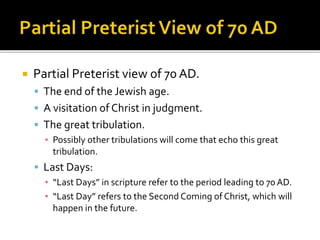 Preterism | PPTX