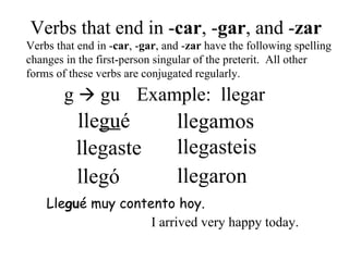 Preterit of-regular-verbs | PPT