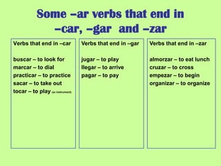 Preterite verbs | PPT