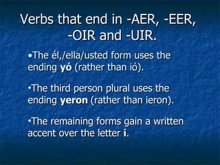 Preterite Tense Mine | PPT