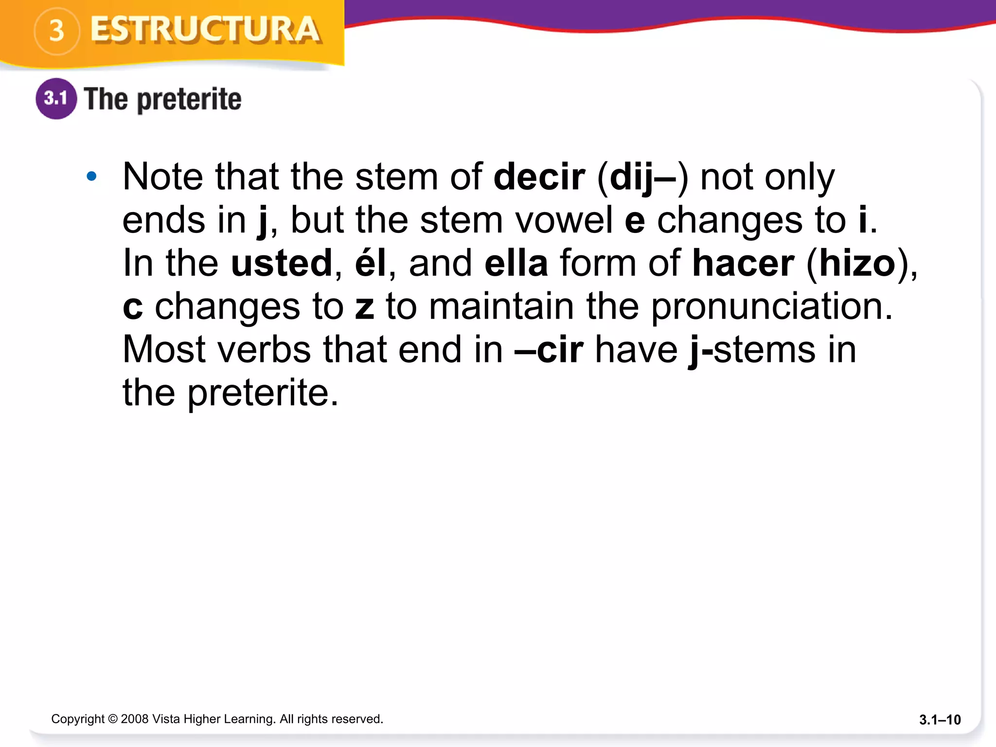 Preterite powerpoint | PPT