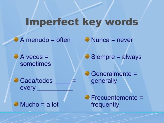 Preterite vs. imperfect | PPT