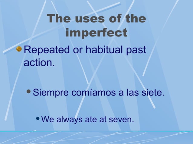 Preterite vs. imperfect | PPT