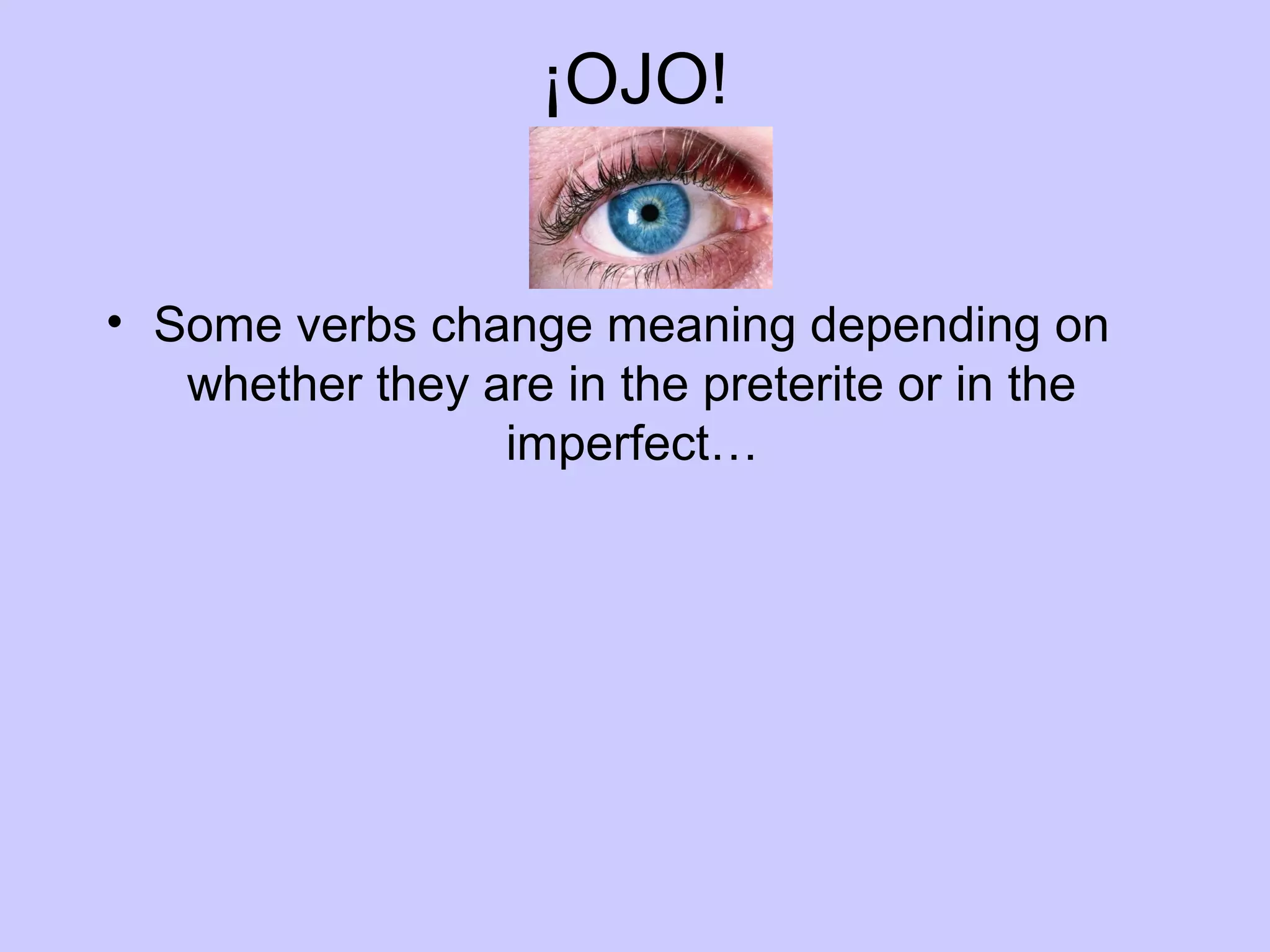 Preteritevsimperfect ppt-130123144415-phpapp01-1 | PPT
