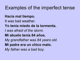 Preterite vs imperfect.ppt | PPT