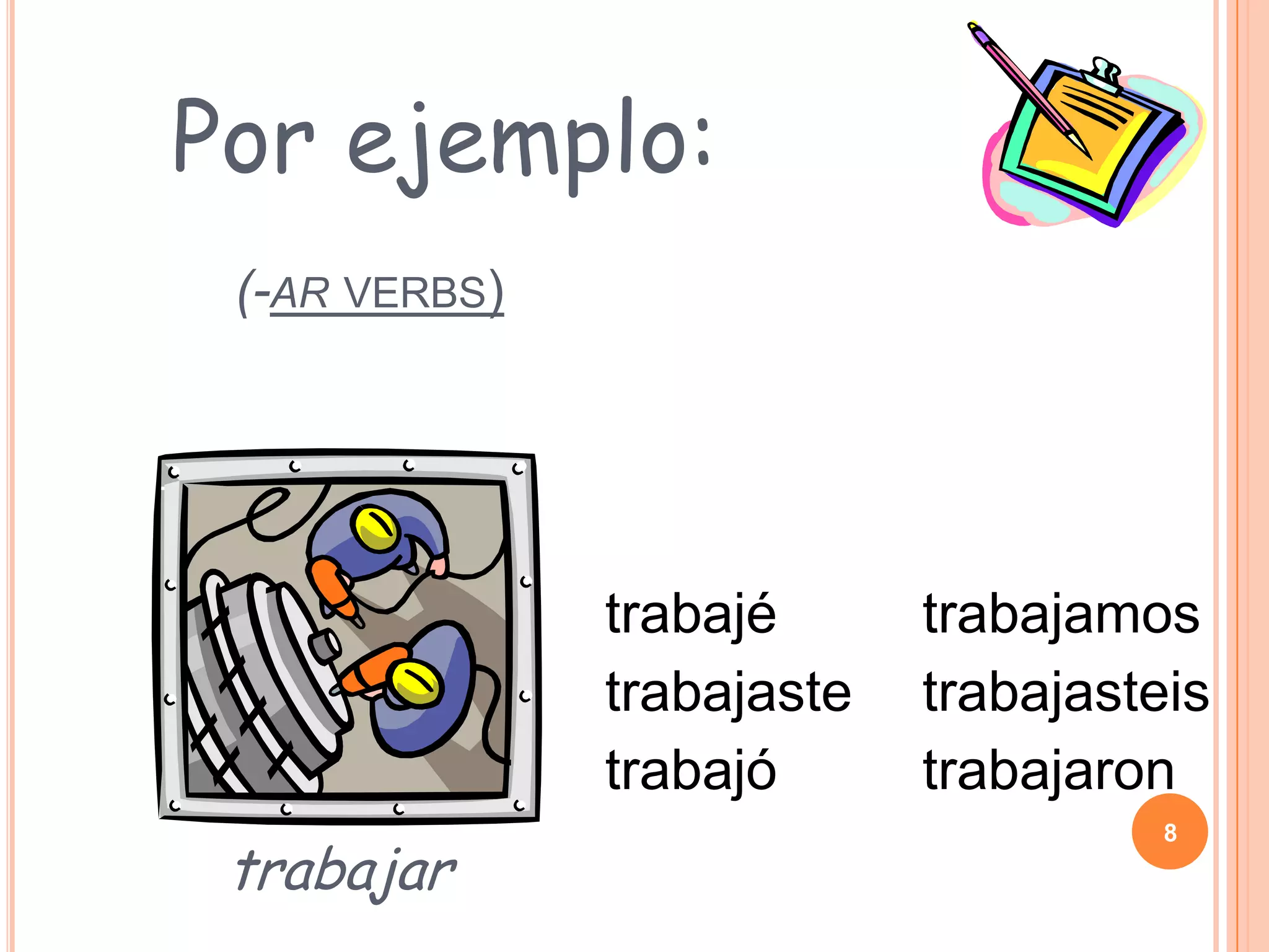 Preterite: AR verbs | PPT