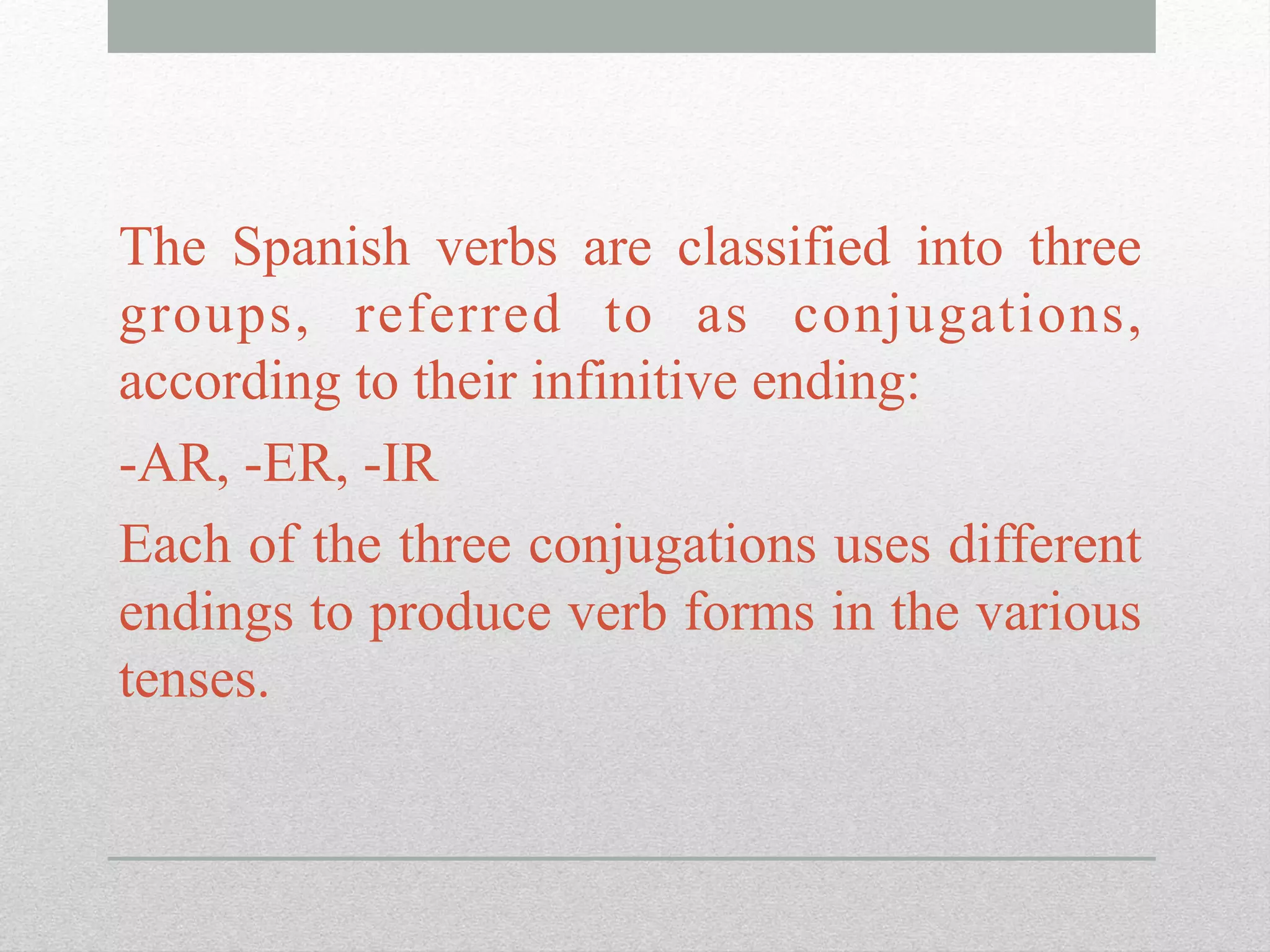 Pretérito de los verbos regulares | PDF