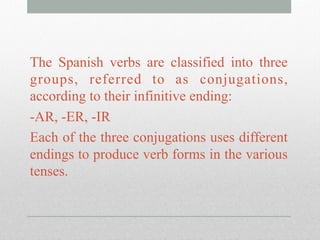 Pretérito de los verbos regulares | PDF