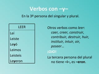 Preterito indefinido | PPT