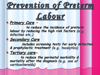 Preterm | PPT