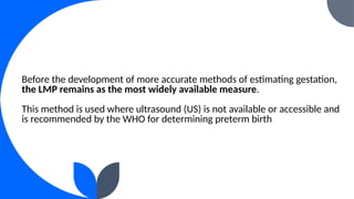 PRETERM BIRTH (Obstetrics and Gynecology).pptx