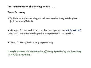 Preterm_induction_of_parturition in animals | PPTX