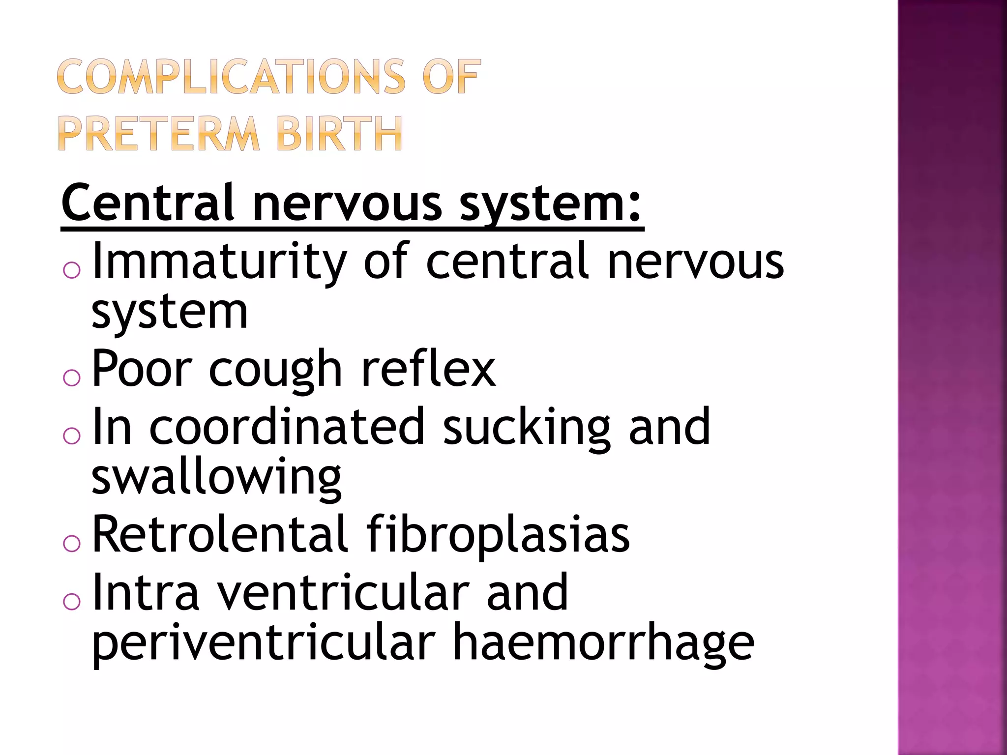Preterm infant,small for gestation age and postterm infant | PPTX