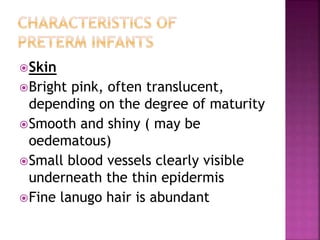 Preterm infant,small for gestation age and postterm infant | PPTX