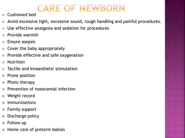 Preterm infant,small for gestation age and postterm infant | PPTX