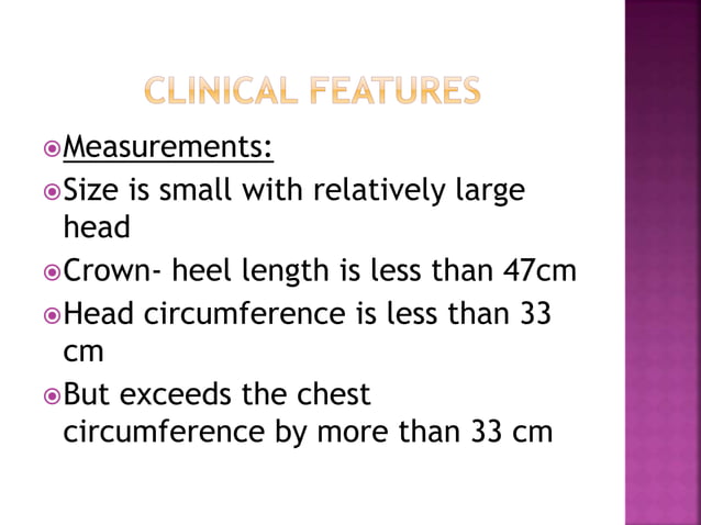 Preterm infant,small for gestation age and postterm infant | PPTX