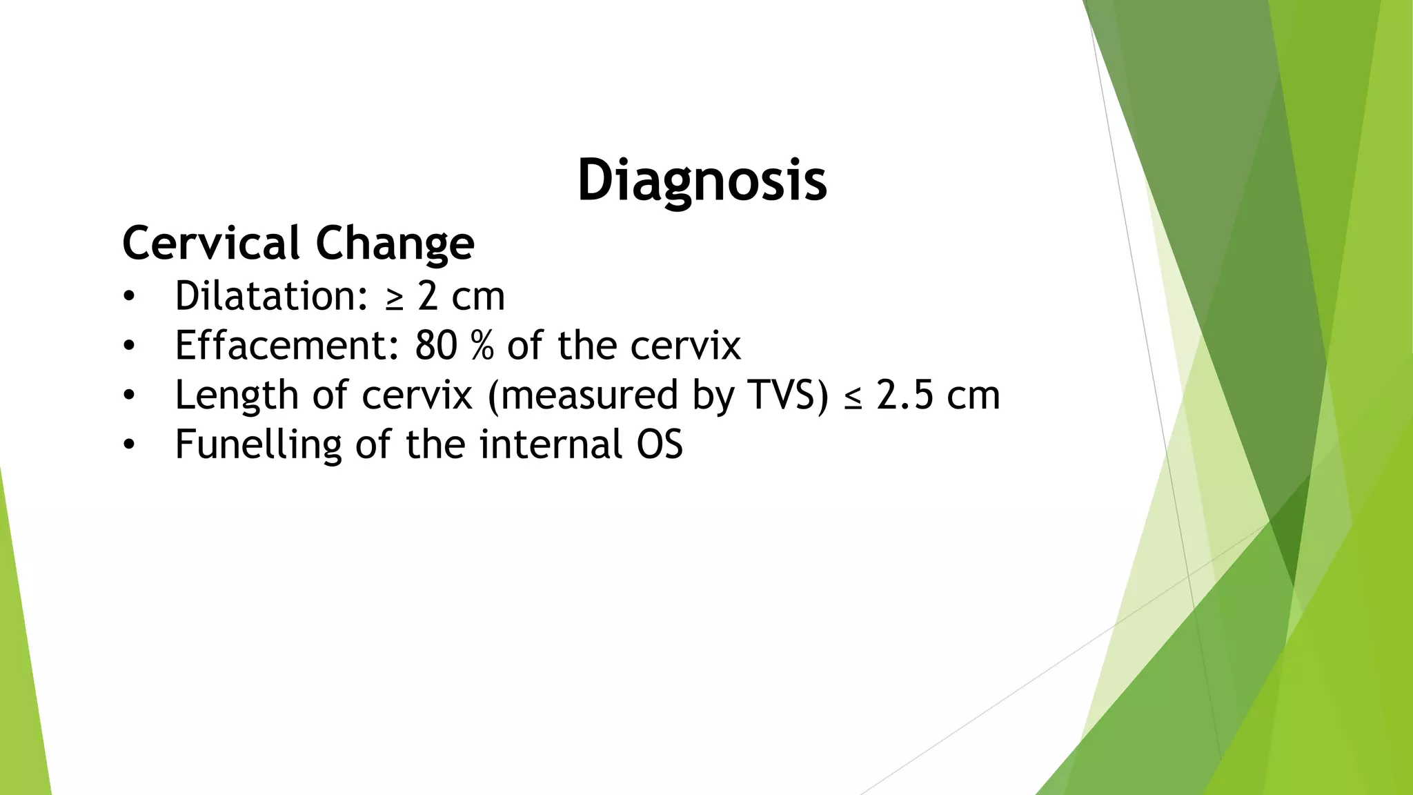 Management of Preterm labor | PPTX