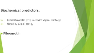 Management of Preterm labor | PPTX