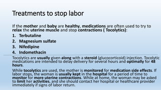 Preterm labor | PPTX