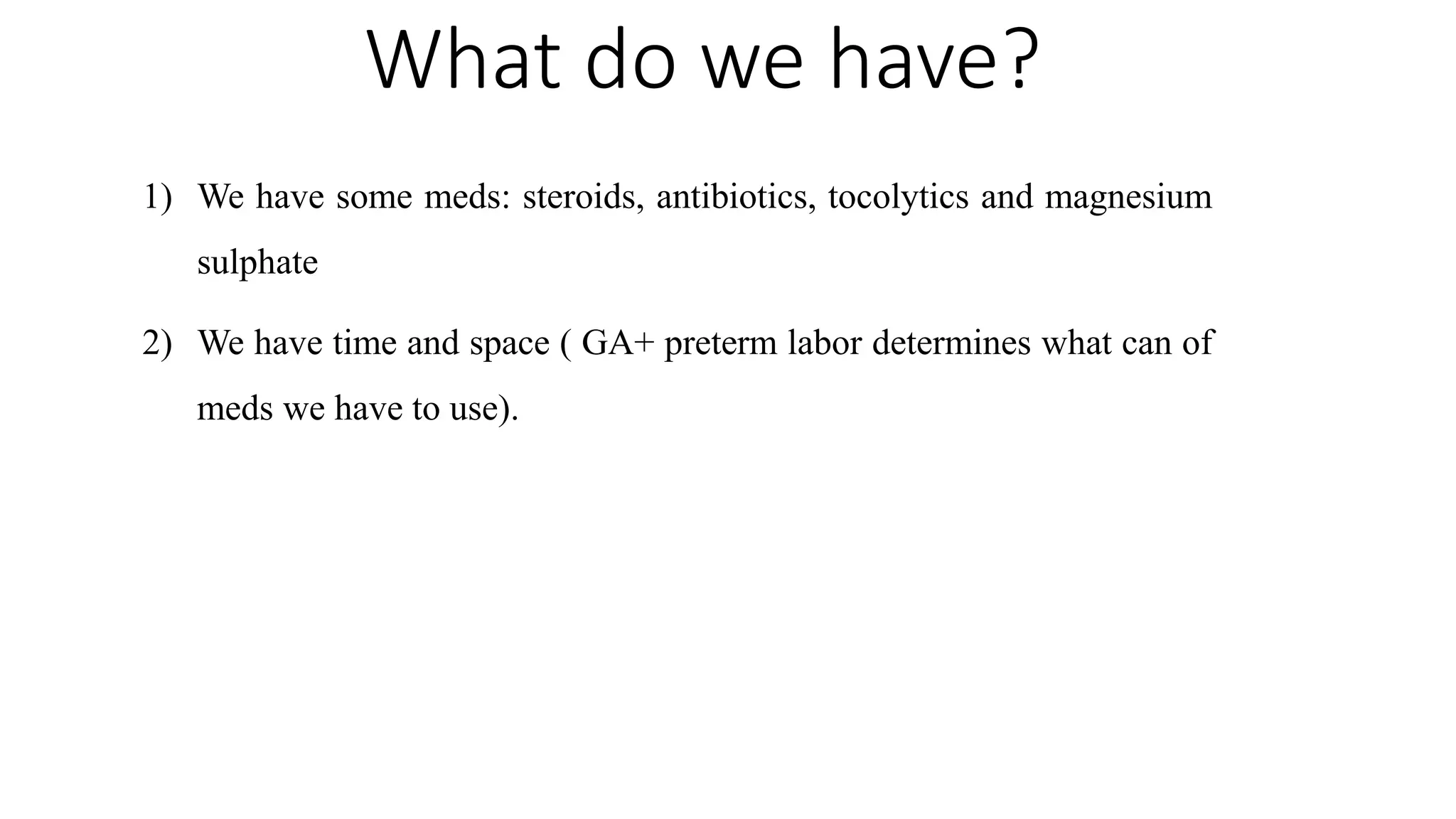 Preterm labor | PPT