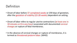 Preterm Labor.pptx