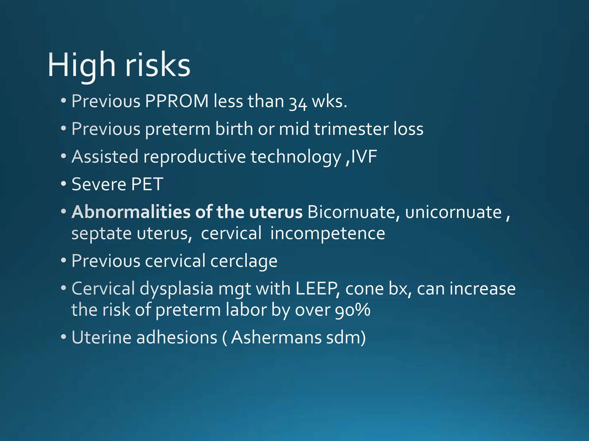 PRETERM LABOR.pptx | Free Download