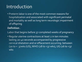 PRETERM LABOR.pptx
