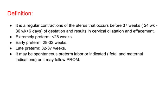 Preterm labor.pptx