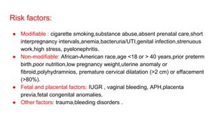 Preterm labor.pptx