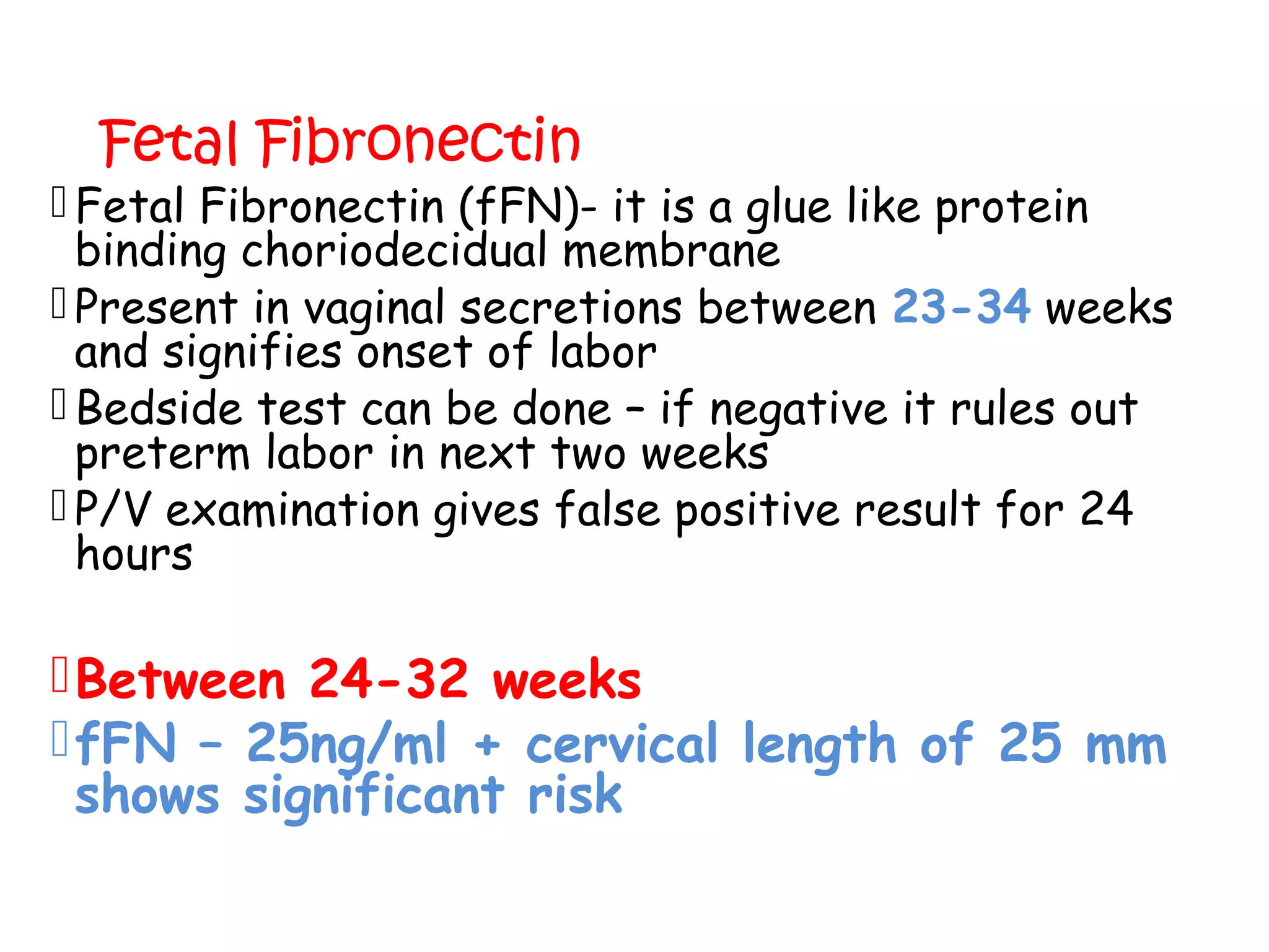 Preterm labor pain | PPT