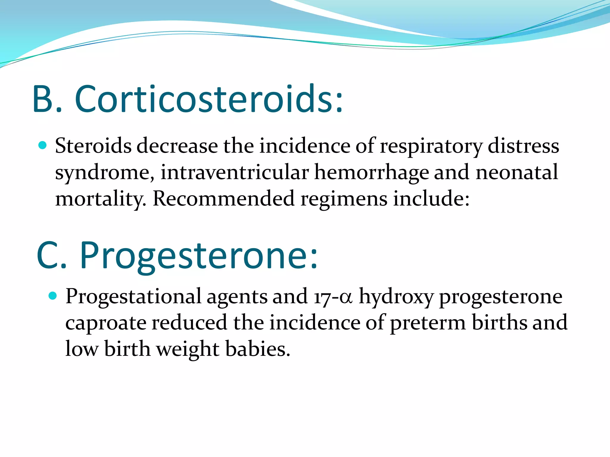 Preterm labour | PPTX