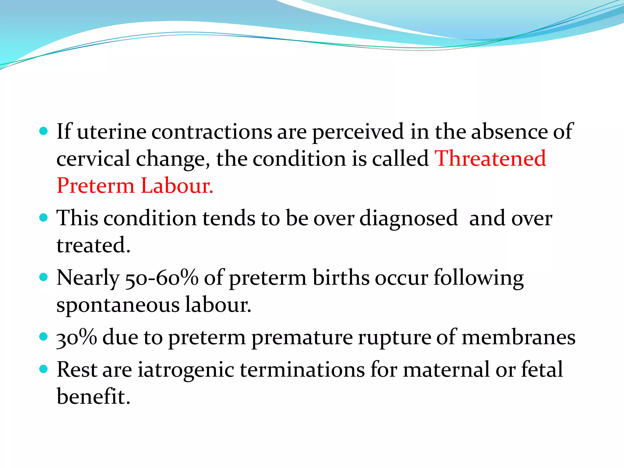 Preterm labour | PPTX
