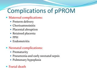 Preterm labour | PPTX