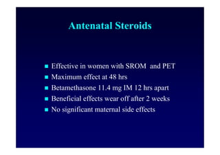 Preterm labour | PPT
