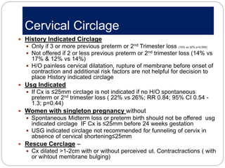 Preterm labour and new management guidelines | PPTX