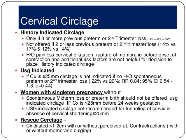 Preterm labour and new management guidelines