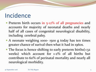 Preterm labour | PPTX
