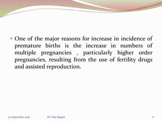 Preterm labour | PPTX