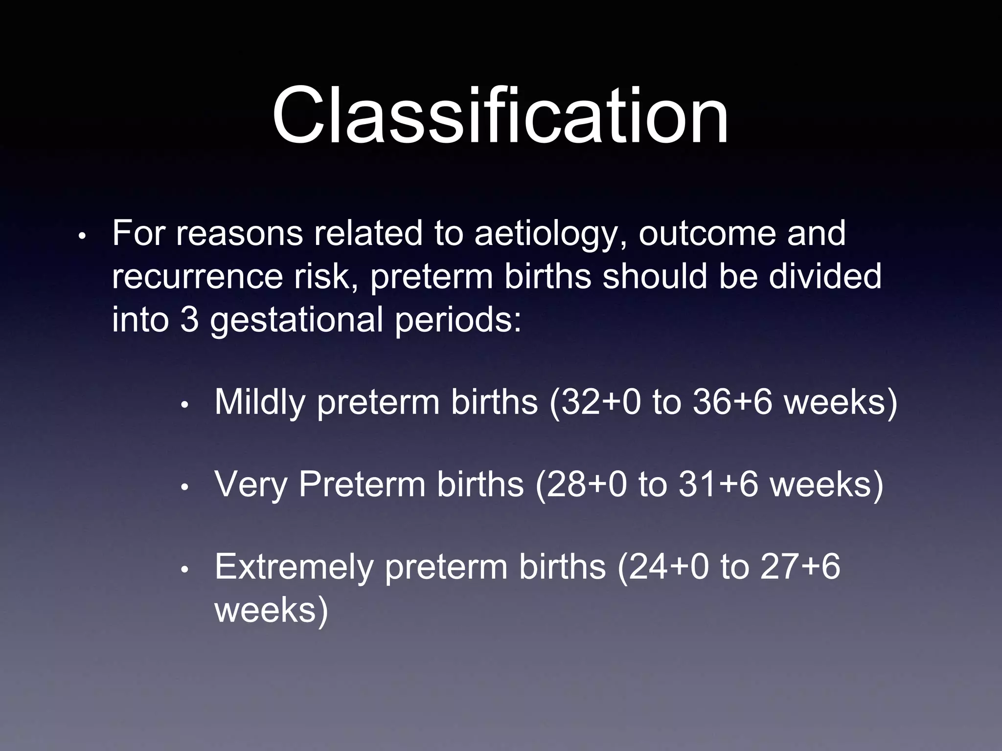 Preterm labour | PPTX