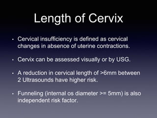 Preterm labour | PPT