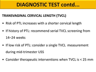 PRETERM LABOUR | PPTX