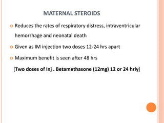 Preterm labour | PPTX