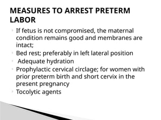 preterm labour presentation obgyn ppt.pptx