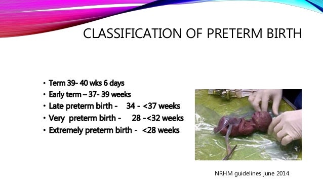 Preterm labour seminar