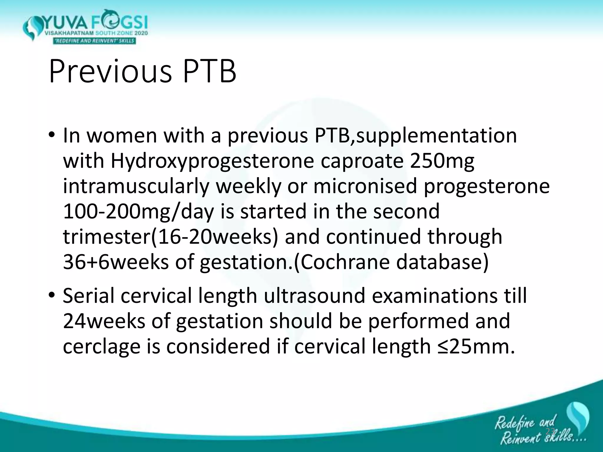 PRETERM LABOUR | PPT