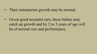Preterm term babies | PPTX
